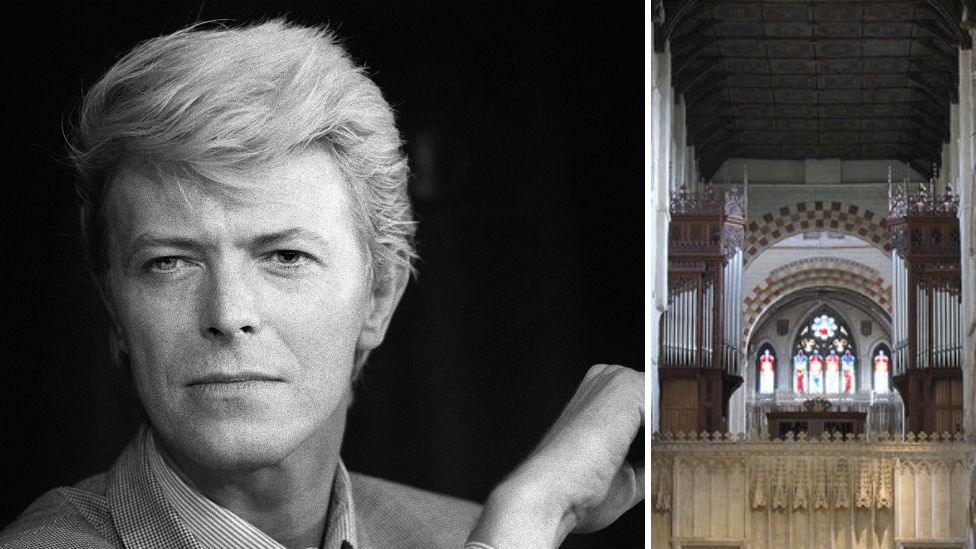 David Bowie St Albans Cathedral organ tribute viewed by millions - BBC News