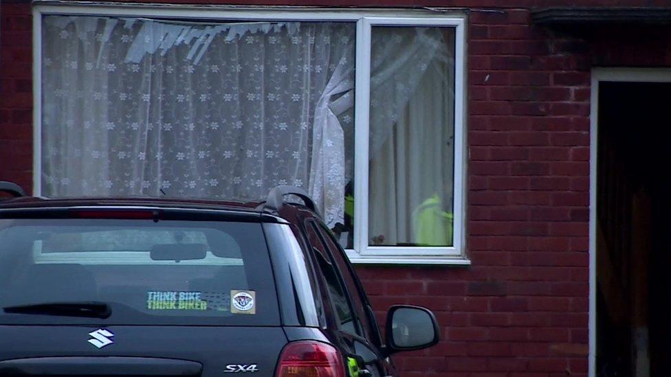 Two suffer burns in explosion at house in Farnworth - BBC News