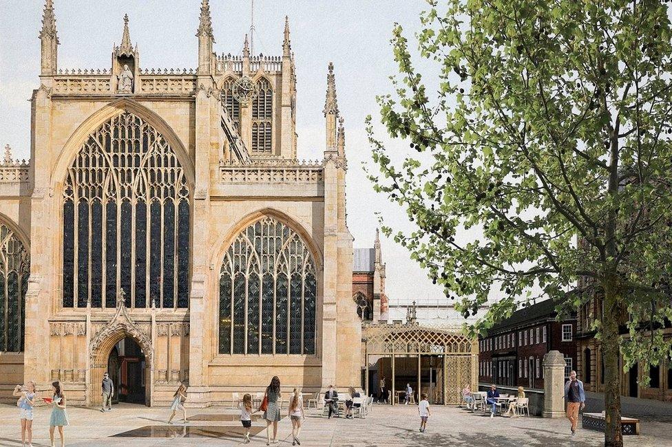 Hull Minster: Archaeological dig begins ahead of renovation - BBC News