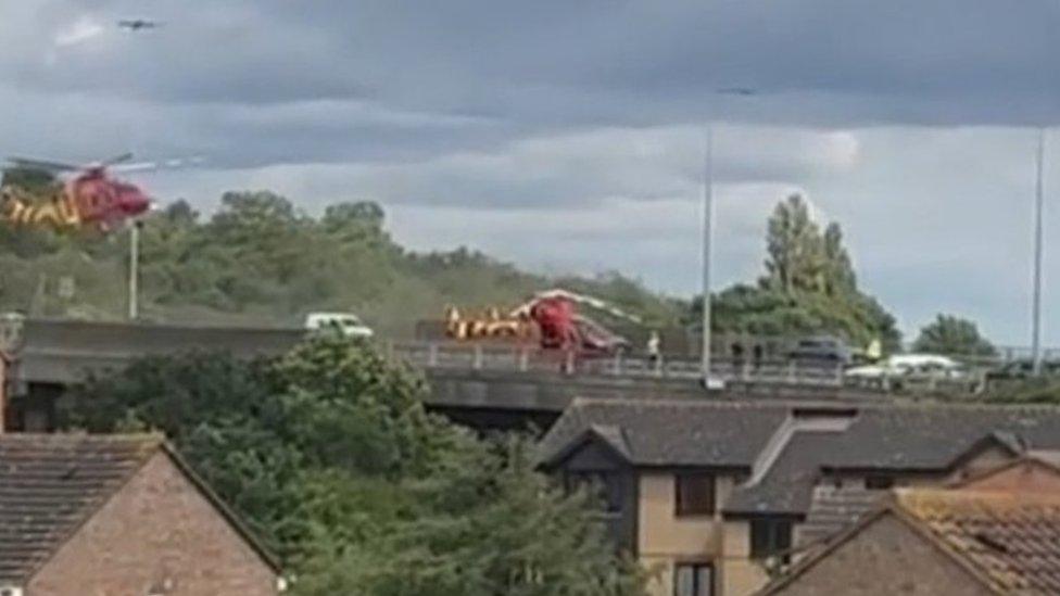 Woman, 18, dies after tragic collision on Pitsea flyover, police say ...