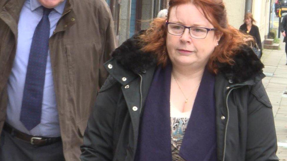 Wanda Campbell appeals against garage fraud conviction - BBC News