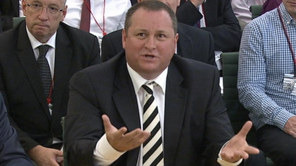 Sports Direct founder Mike Ashley admits pay errors - BBC News