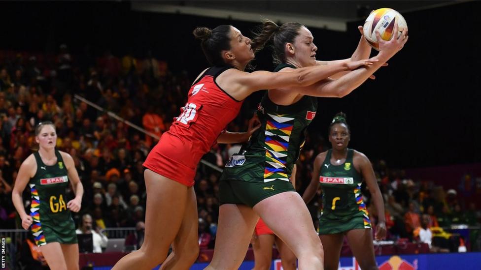 Netball World Cup 2023: South Africa 61-50 Wales - BBC Sport