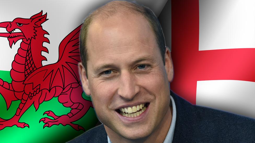 World Cup: Prince William supporting both England and Wales at the ...