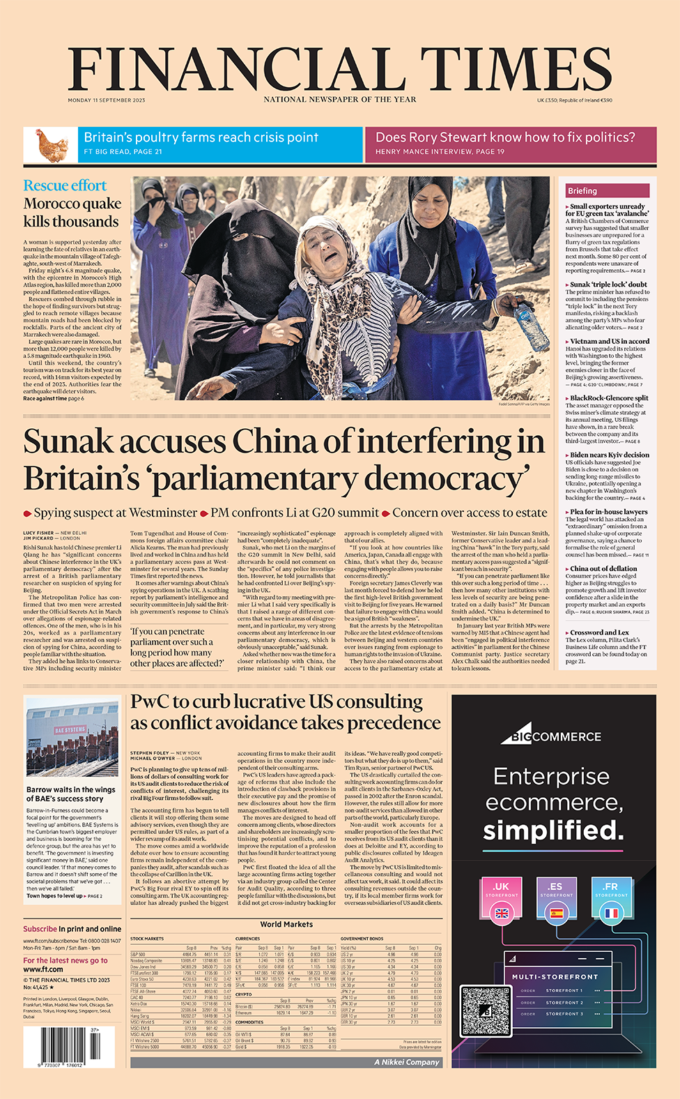 'Hostile act in Parliament' and dog 'terror on streets' - BBC News