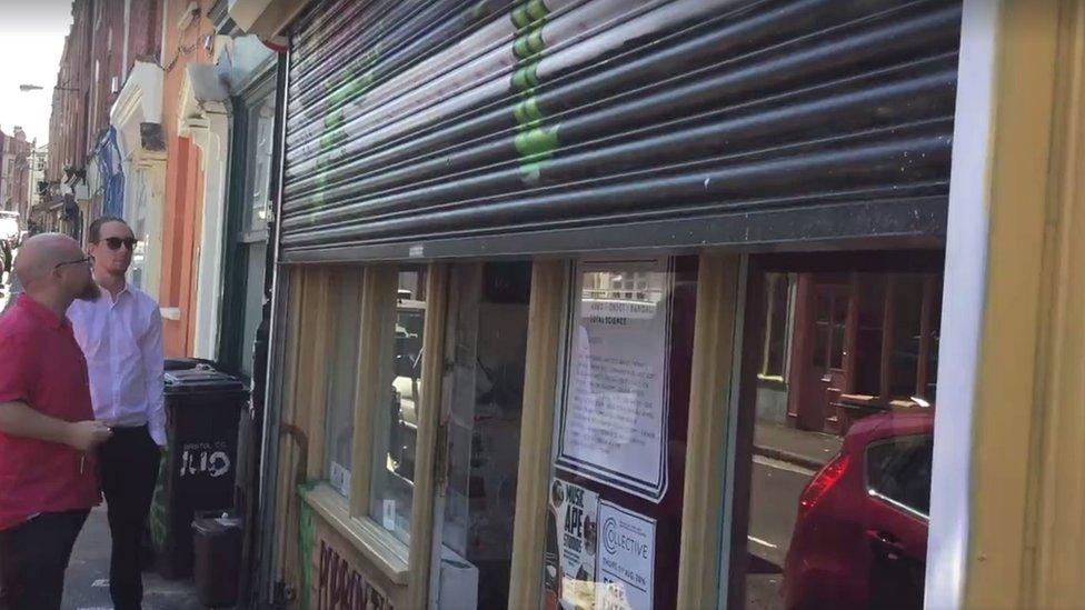 Bristol shopkeeper told to remove shutters despite security measures ...