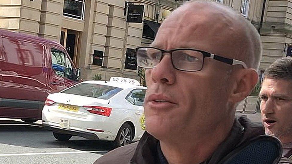 Michael Kinsella jailed for driving car at Windermere PC - BBC News