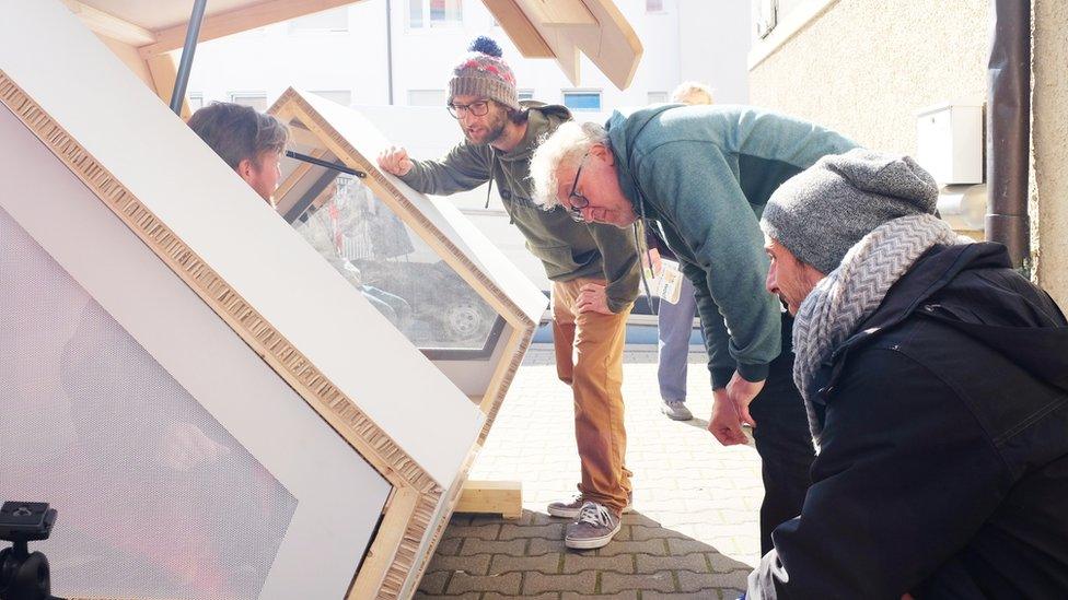 A German city has created sleep pods for the homeless - BBC Newsround