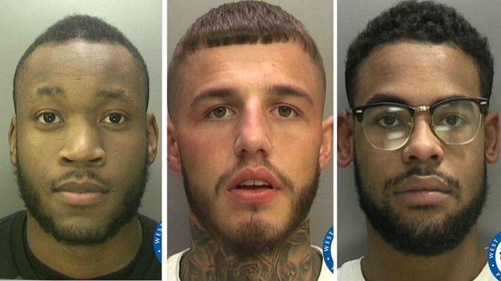 Birmingham drugs and guns trio posted crime videos on YouTube - BBC News