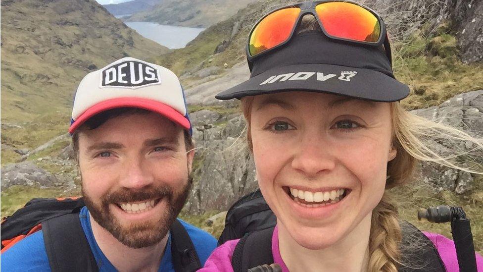 Cape crusaders: Luke Robertson and fiancee tackle north run - BBC News