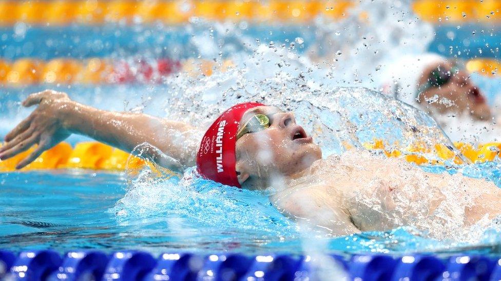 Gold medal-winning swimmer says kids 'deserve' pool access - BBC News