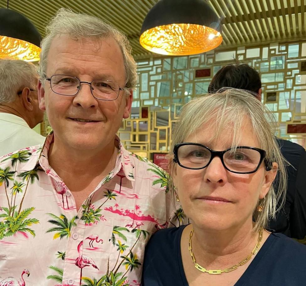 Dubai airport chaos as UAE and Oman reel from deadly storms - BBC News