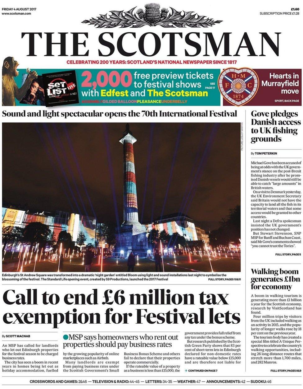 Scotland's papers: Fishing 'bombshell' and court case collapse - BBC News