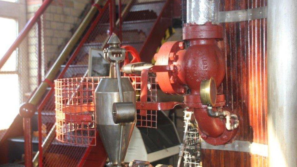 Work to open up Coleham Pumping Station's engine rooms - BBC News