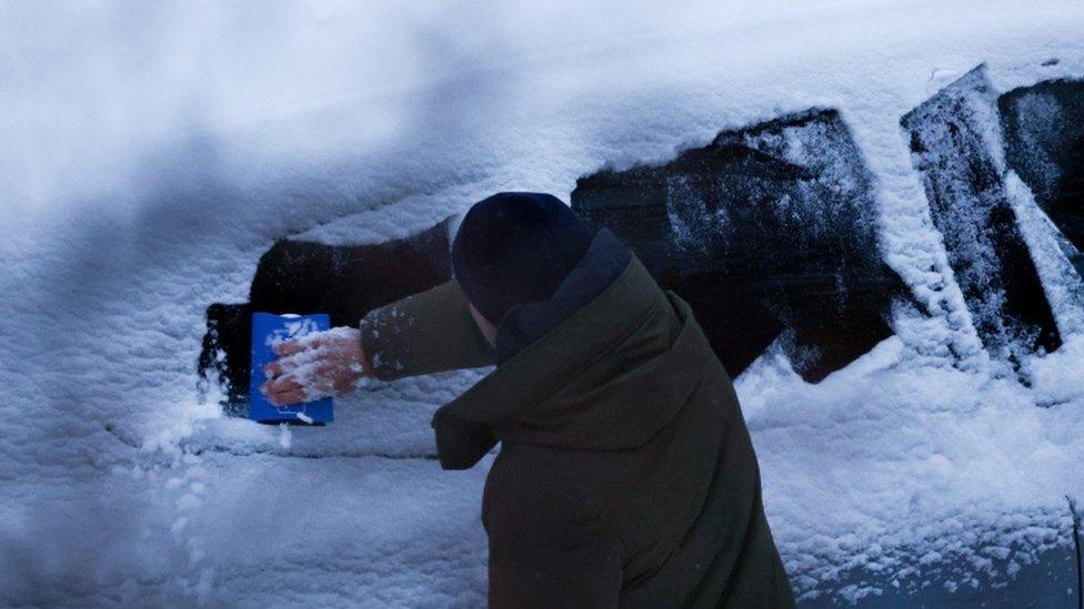 Cold snap and snowy weather across UK and Europe in pictures - BBC ...