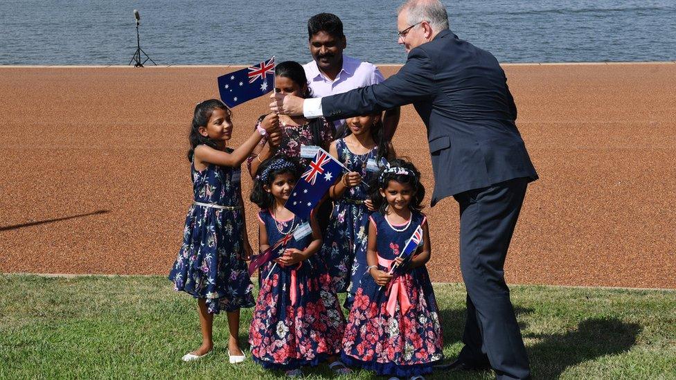 Australia Day celebrated amid 'Invasion Day' protests - BBC News