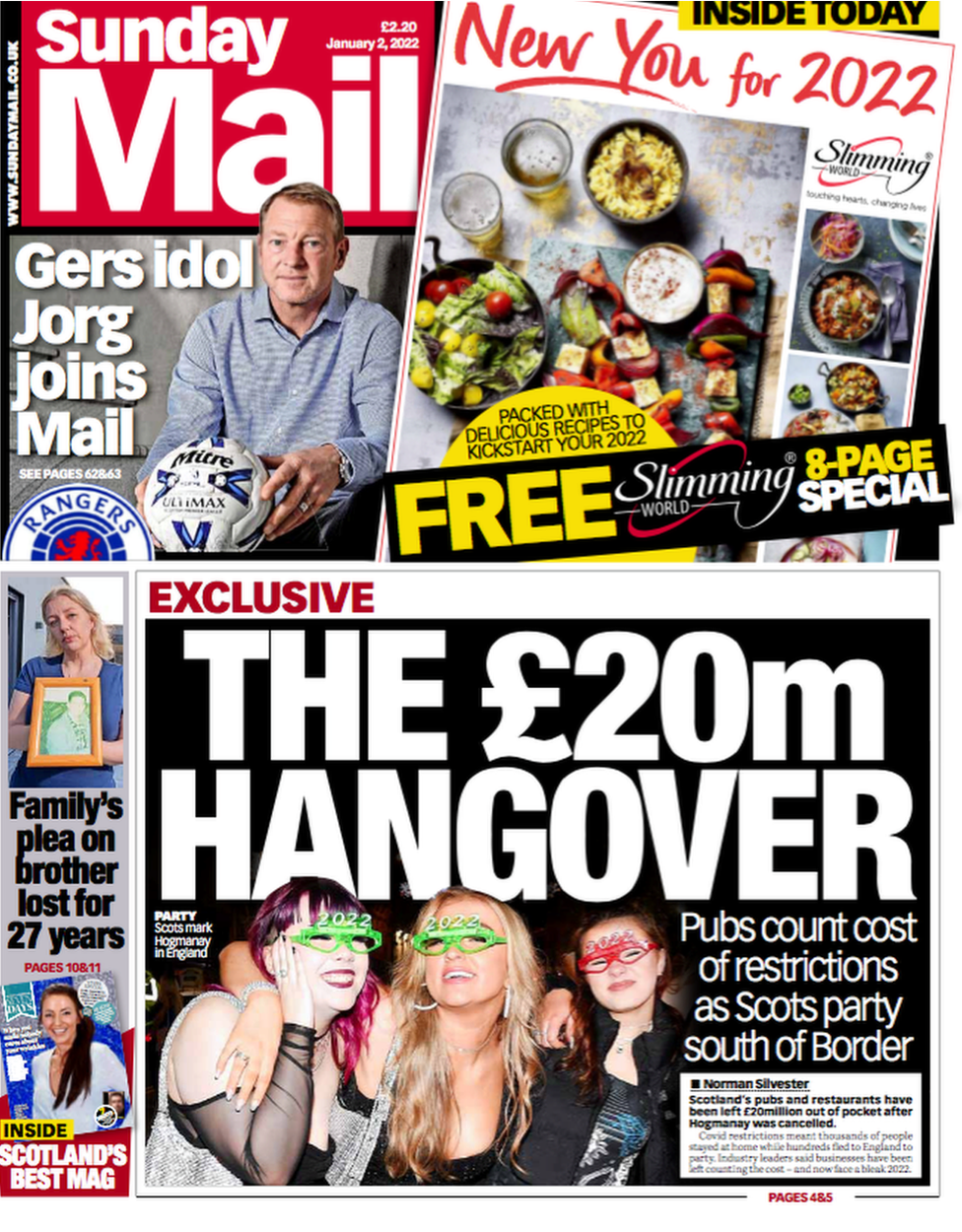 Scotland's papers: The Omicron 'hangover' facing the country - BBC News