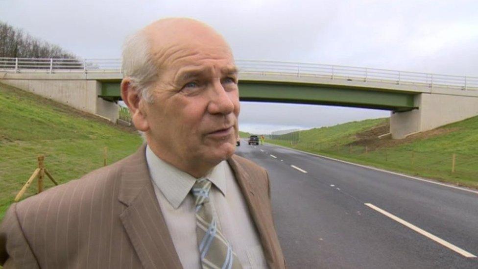 Hastings Bexhill £120m link road opens amid protests - BBC News