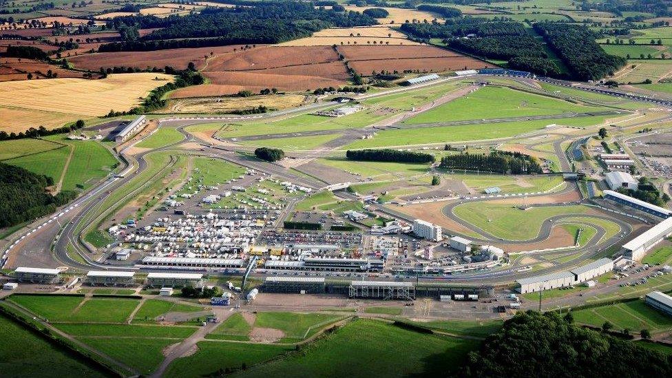 Silverstone celebrates 70 years since first Grand Prix - BBC News