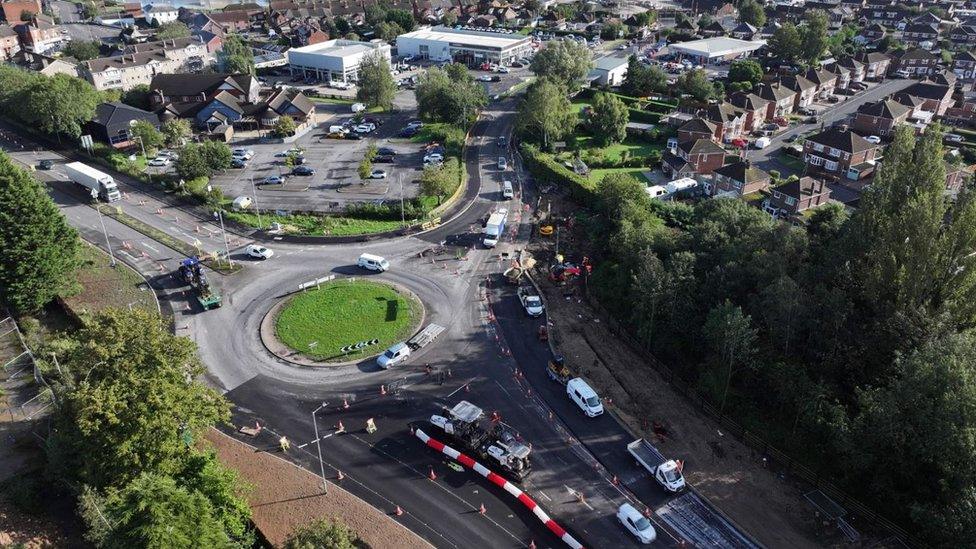 Boston A16 overnight closures planned for four weeks - BBC News