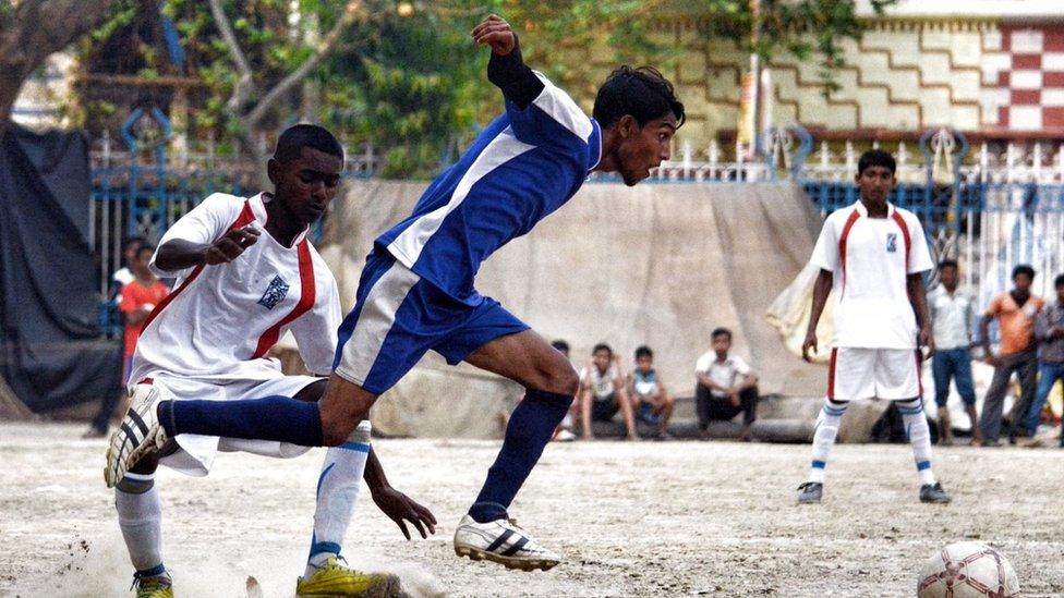 Football dreams: The league inspiring Indian sex workers' children ...