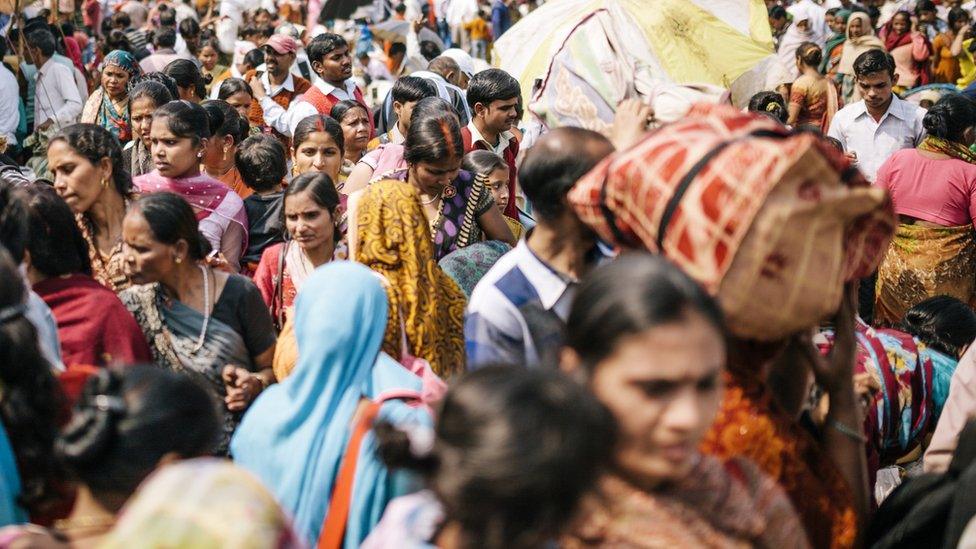 India's population is bigger than China's for the first time - BBC ...