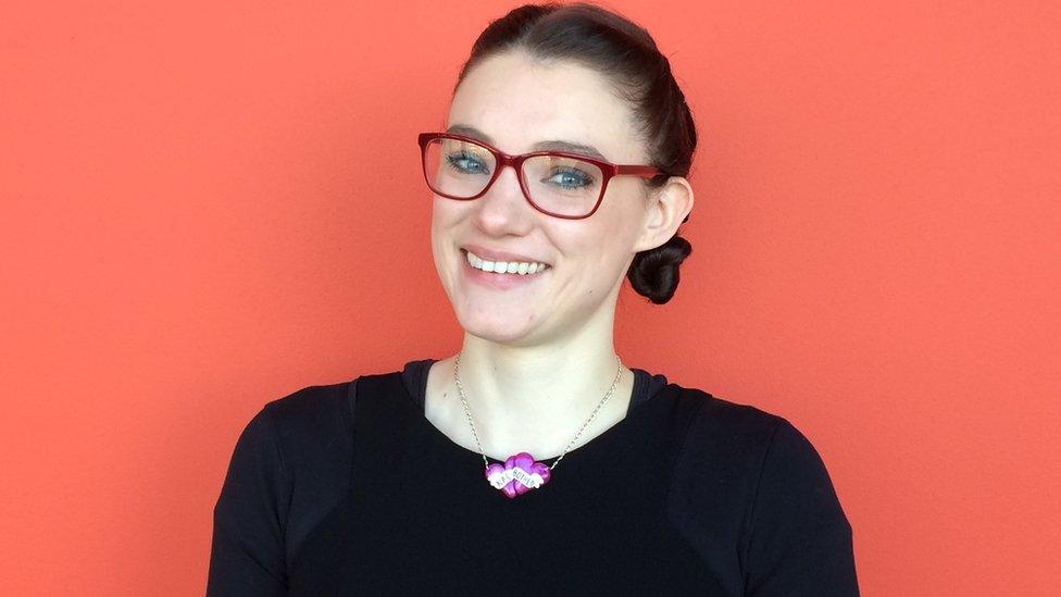 The woman who has got it all sewn up - BBC News