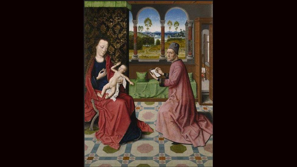 Saint Luke Drawing The Virgin