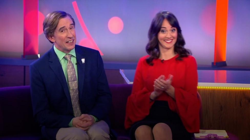 Filming under way for new Alan Partridge series - BBC News