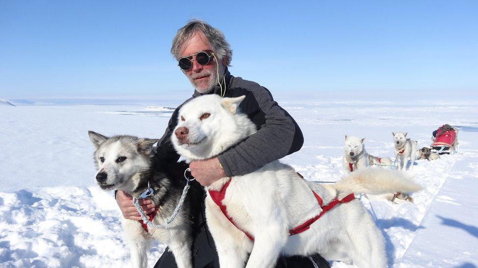 Explorer recreates 700-mile sled ride last completed in 1905 - BBC News