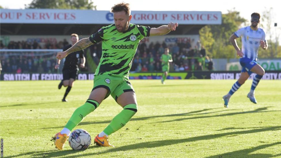 Matty Taylor: Forest Green Rovers striker out for six to eight weeks ...