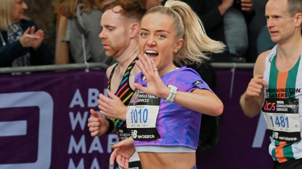 Norfolk marathon runner Anya Culling reflects on health issues - BBC News