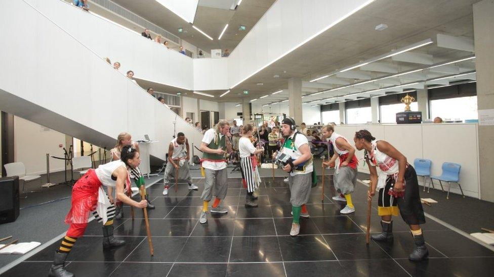 New £10m Willesden Green library and art space opens - BBC News