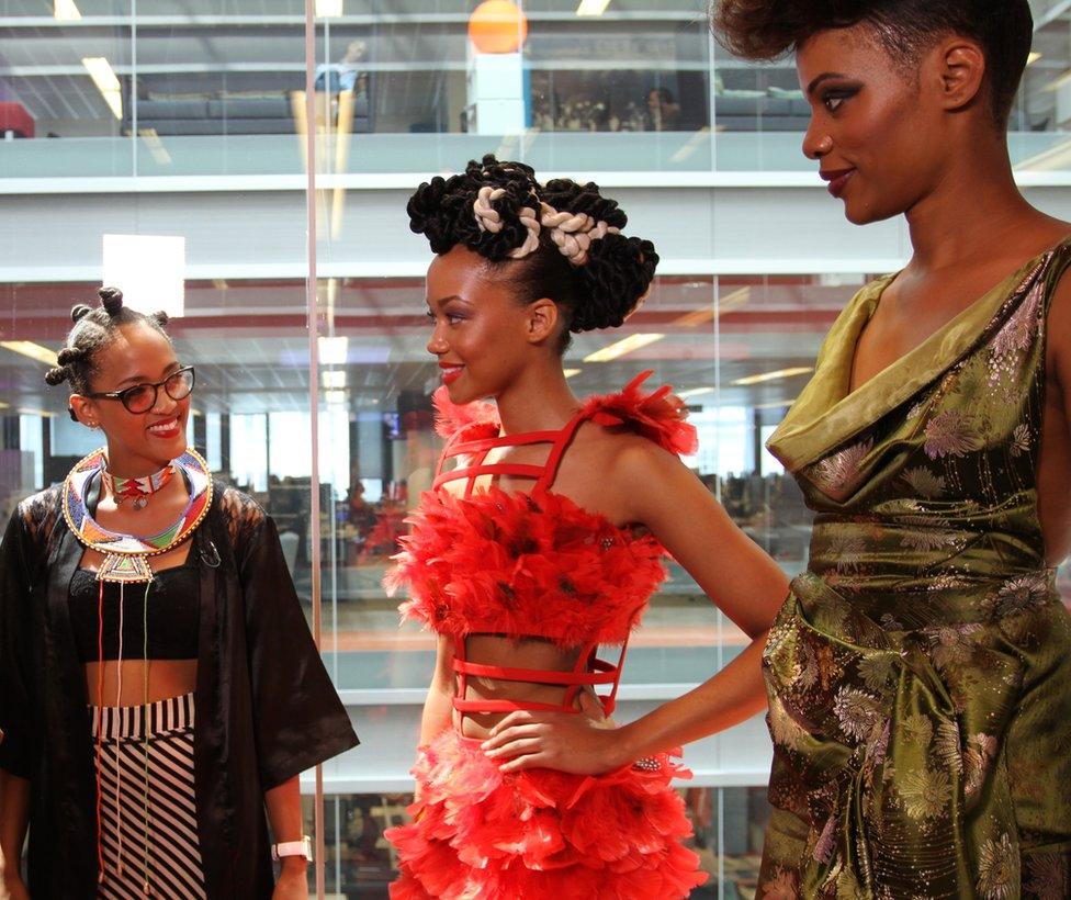 In Pictures: African fashion comes to London - BBC News