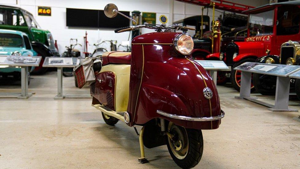 Black Country Living Museum adds 1959 scooter to collection - BBC News