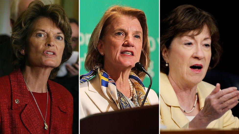 Republican blames women senators for 'repugnant' health bill woes - BBC ...