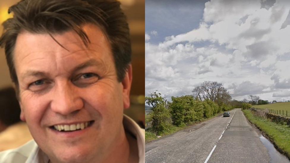 Police name father-of-three killed in collision with car - BBC News