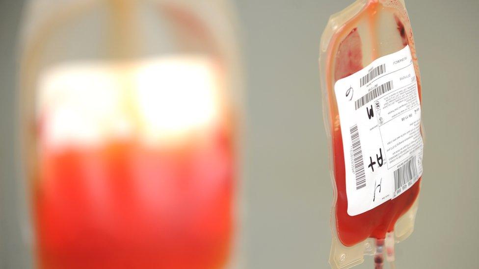 Falls in current and new blood donors over 10 years - BBC News