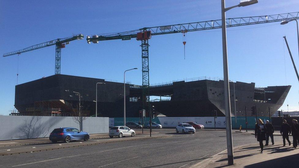 Plans lodged for £40m Dundee Waterfront development - BBC News