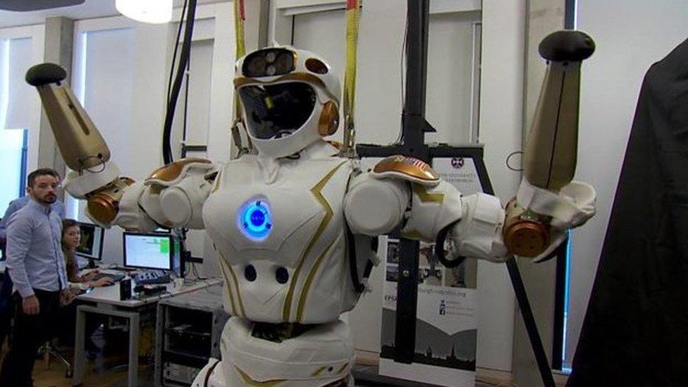 Nasa offers $1m in humanoid Mars robot competition - BBC News