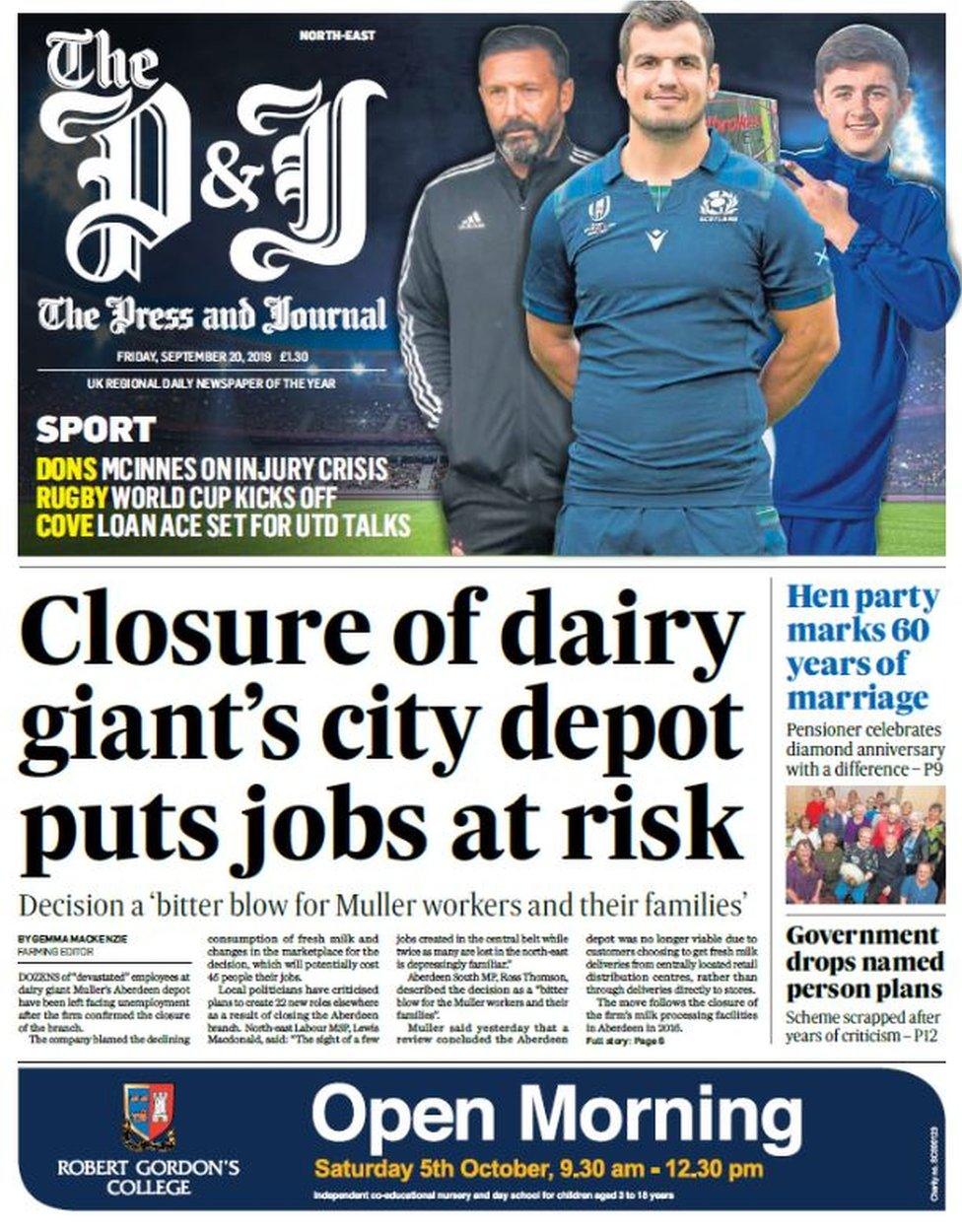 Scotland's papers: Palace 'not amused' and 'powderkeg' city fears - BBC ...