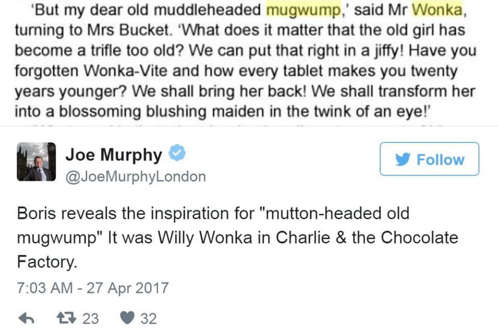 Mugwump mania and memes take over Twitter - BBC News