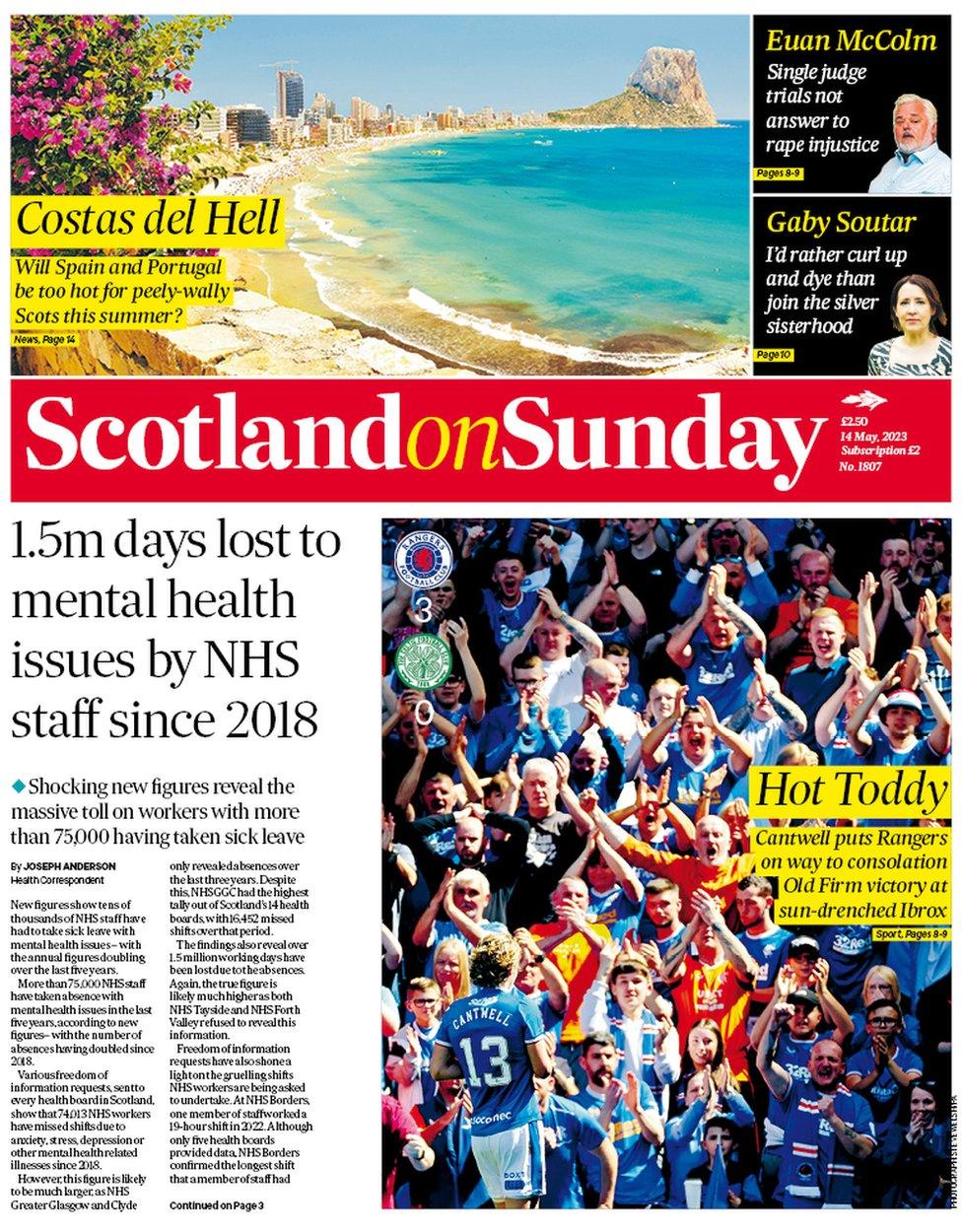 Scotland's papers: 'Prime suspects' in SNP probe and Kate's Ukraine ...