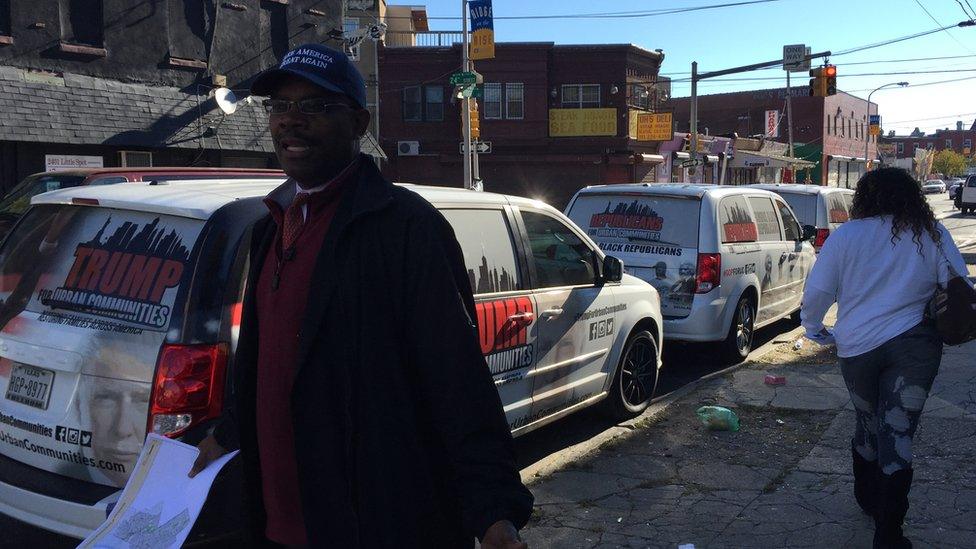 US election: Black Republicans seek converts in Trump's 'war zone ...