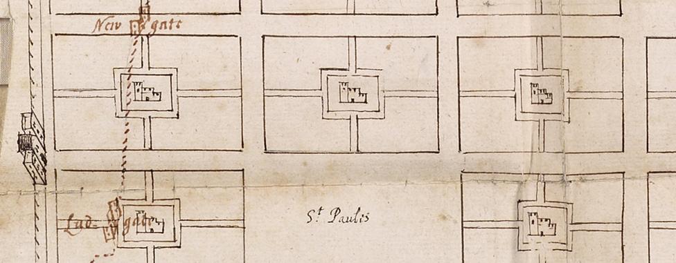 Great Fire: The grid system for London that never happened - BBC News