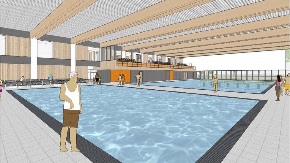 Fleming Park leisure centre £28m revamp approved - BBC News