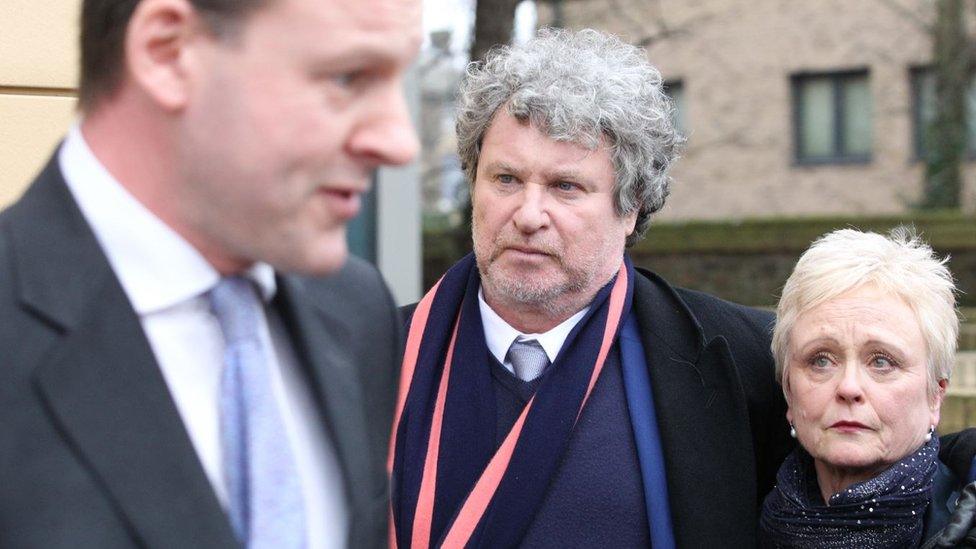 Rory McGrath admits harassing ex-lover in Cambridge - BBC News