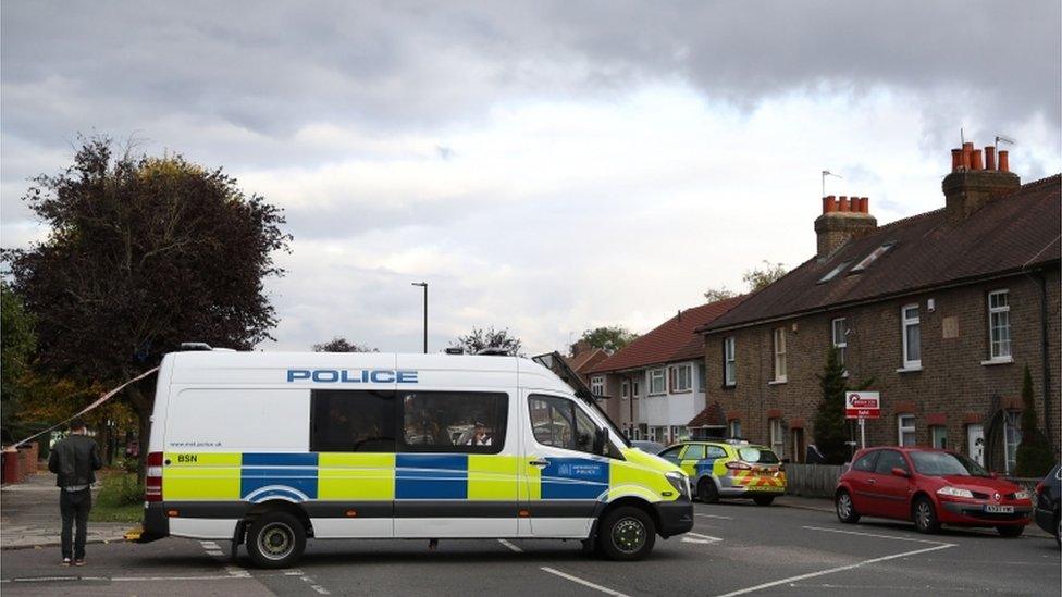 Northolt armed stand-off police fear petrol stockpile - BBC News