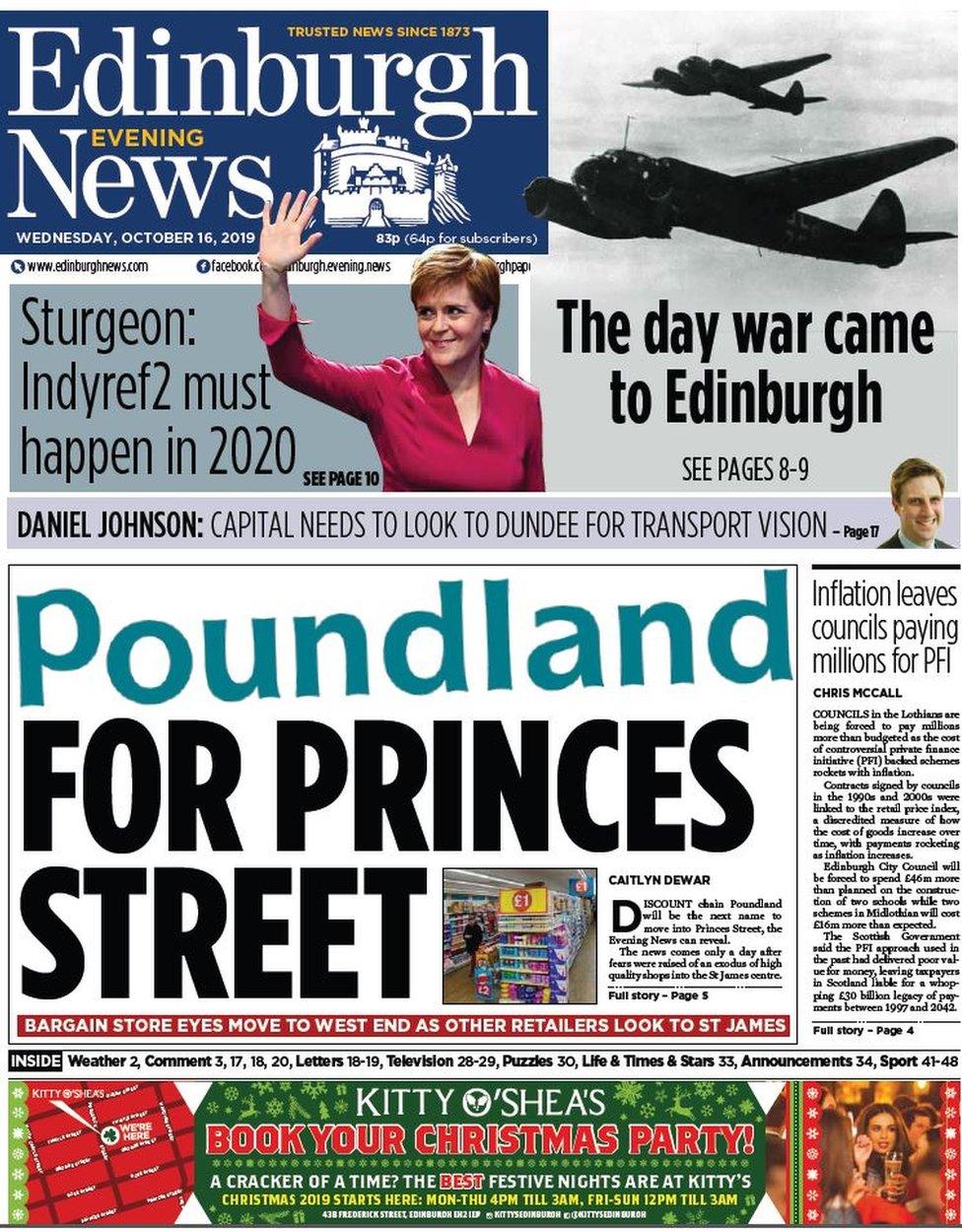 Scotland's papers: SNP are 'getting ready' for indyref2 - BBC News