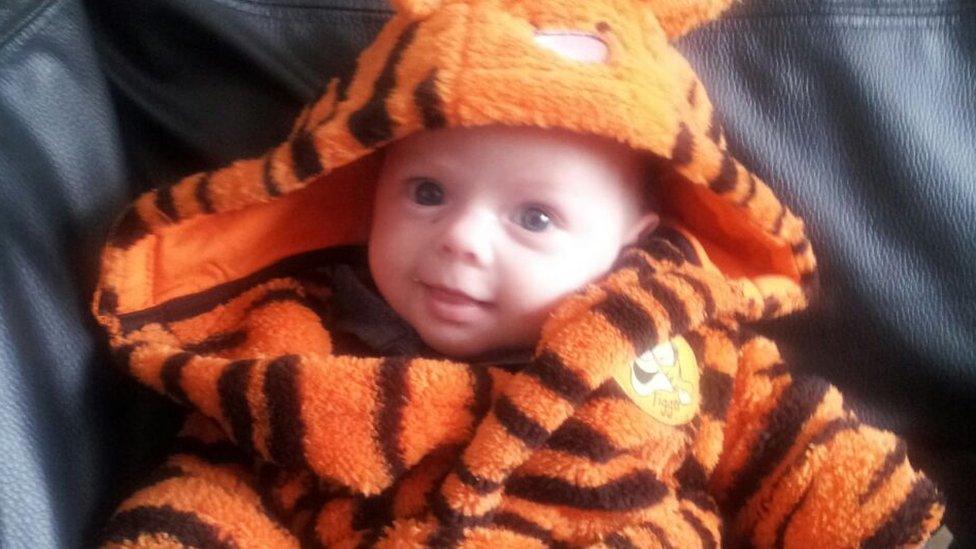 Tyler Morgan: Parents jailed over baby's death - BBC News